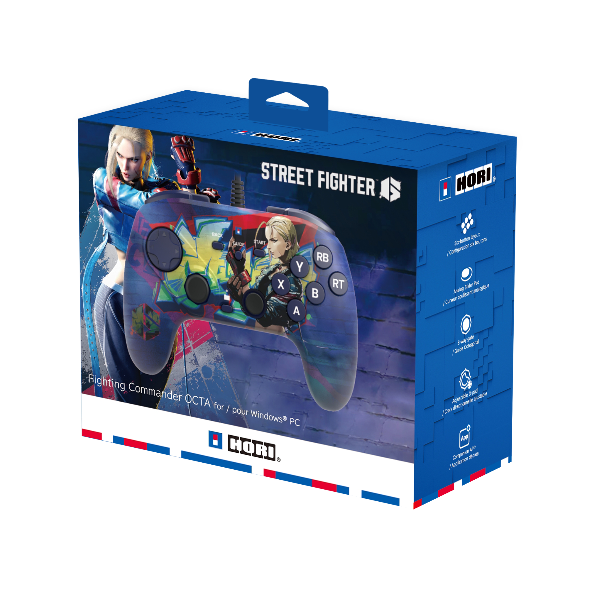 Fighting Commander OCTA for PC (Street Fighter - Cammy) – HORI Europe